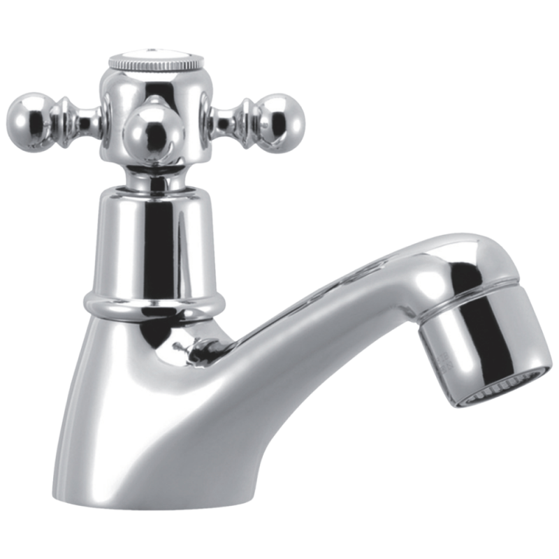 Robinet simple eau froide PAINI Tiffany Chromé | Leroy Merlin