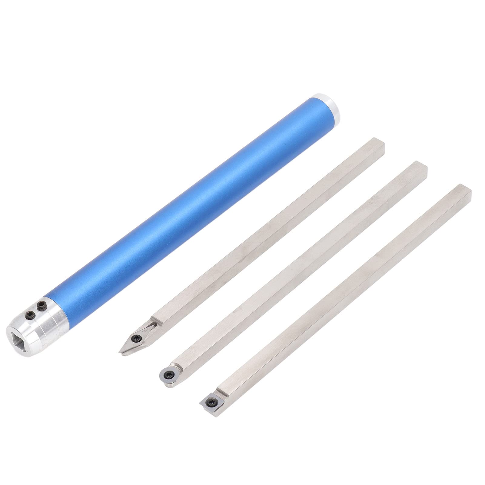 Lot de 6 outils de tournage pour tour à bois à pointe en carbure ...