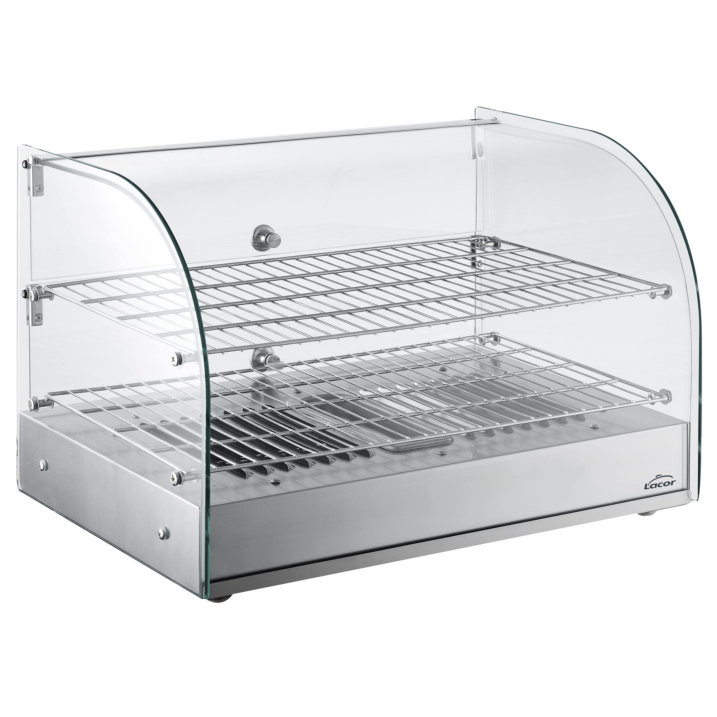 Lacor 69604 Vitrine Thermique, Présentoir Alimentaire, Verre, 800 W ...