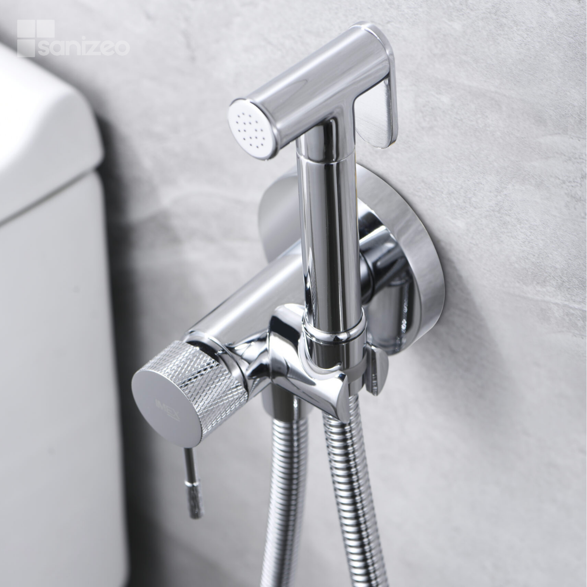Kit Douchette hygiénique à encastrer pour WC ou bidet chromé – Design ...