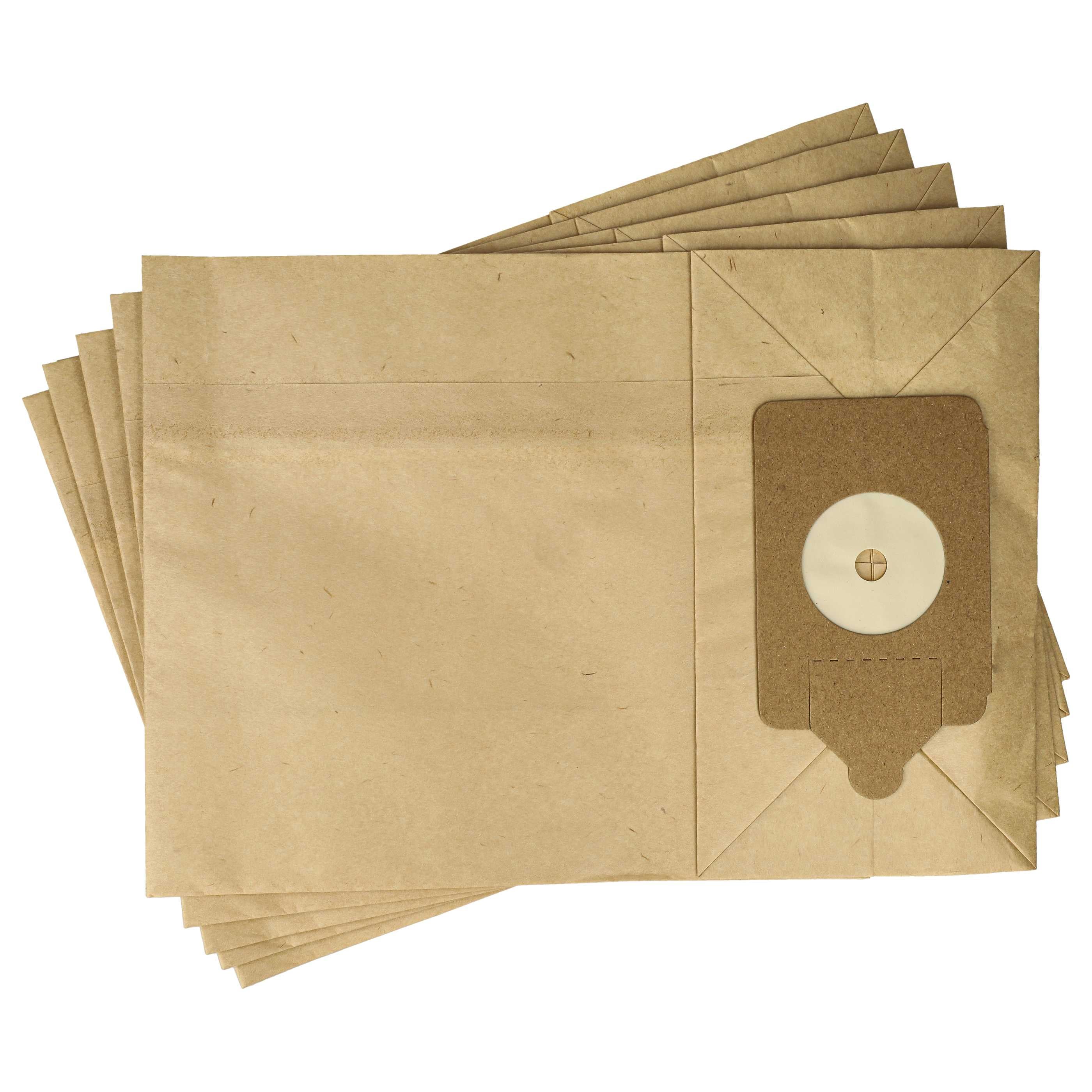 Vhbw 5x sac d'aspirateur compatible avec Numatic Henry HDK 205-12, Henry HDX 201-12, Henry HVR ...