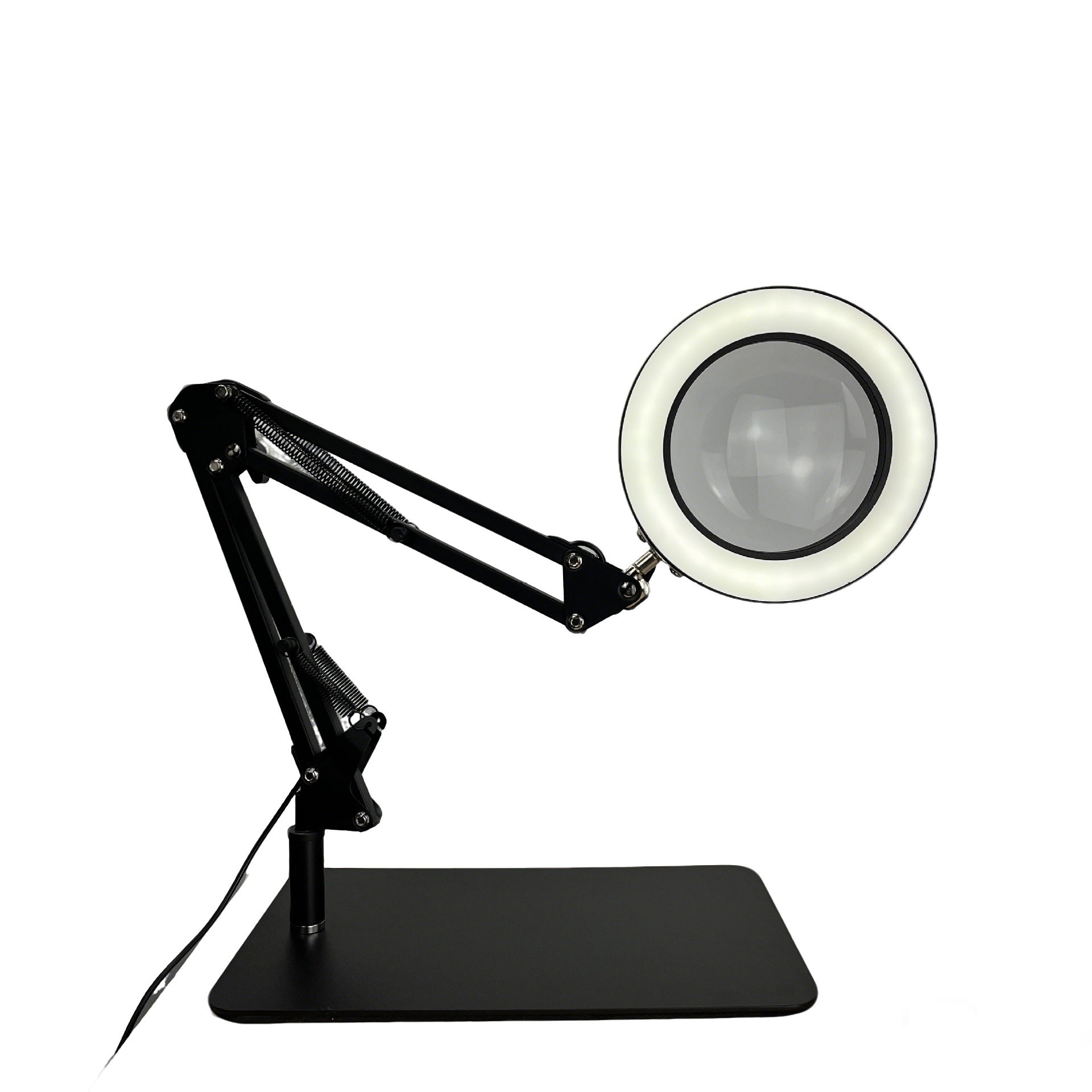 LOLLANDA Loupe avec support,loupe de bureau 2 en 1 avec lumière,3 ...