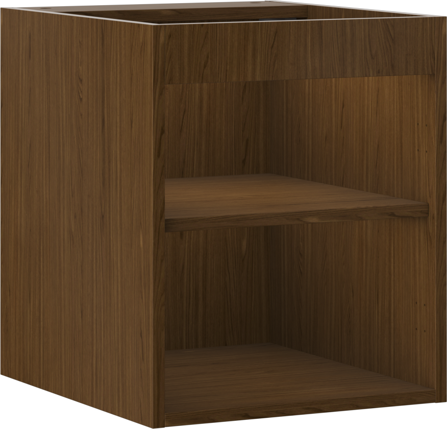 Mexen Box-A corps de meuble sous-vasque 40 cm, noyer - 91AX1-0400-470-1 ...