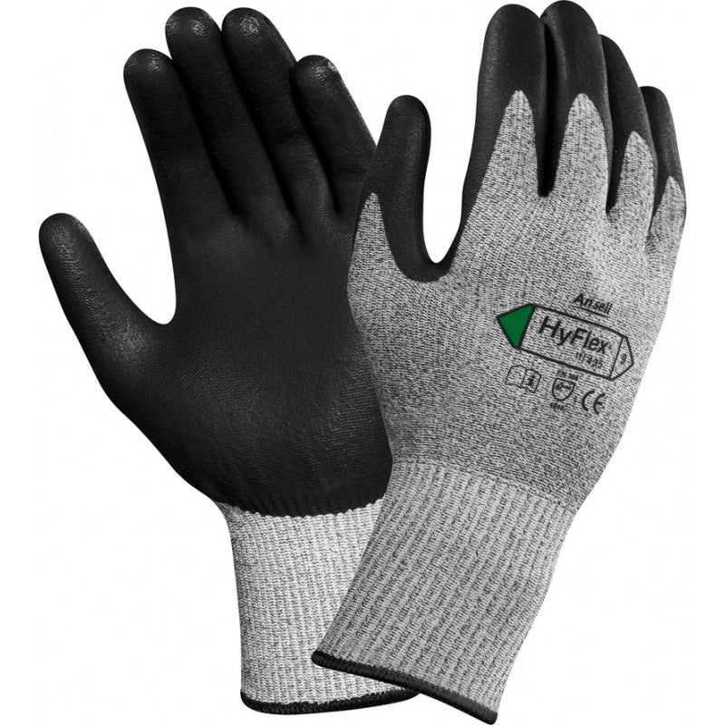 Gants HyFlex 11-435, Gr.11, noir/gris mel. (Par 12) | Leroy Merlin