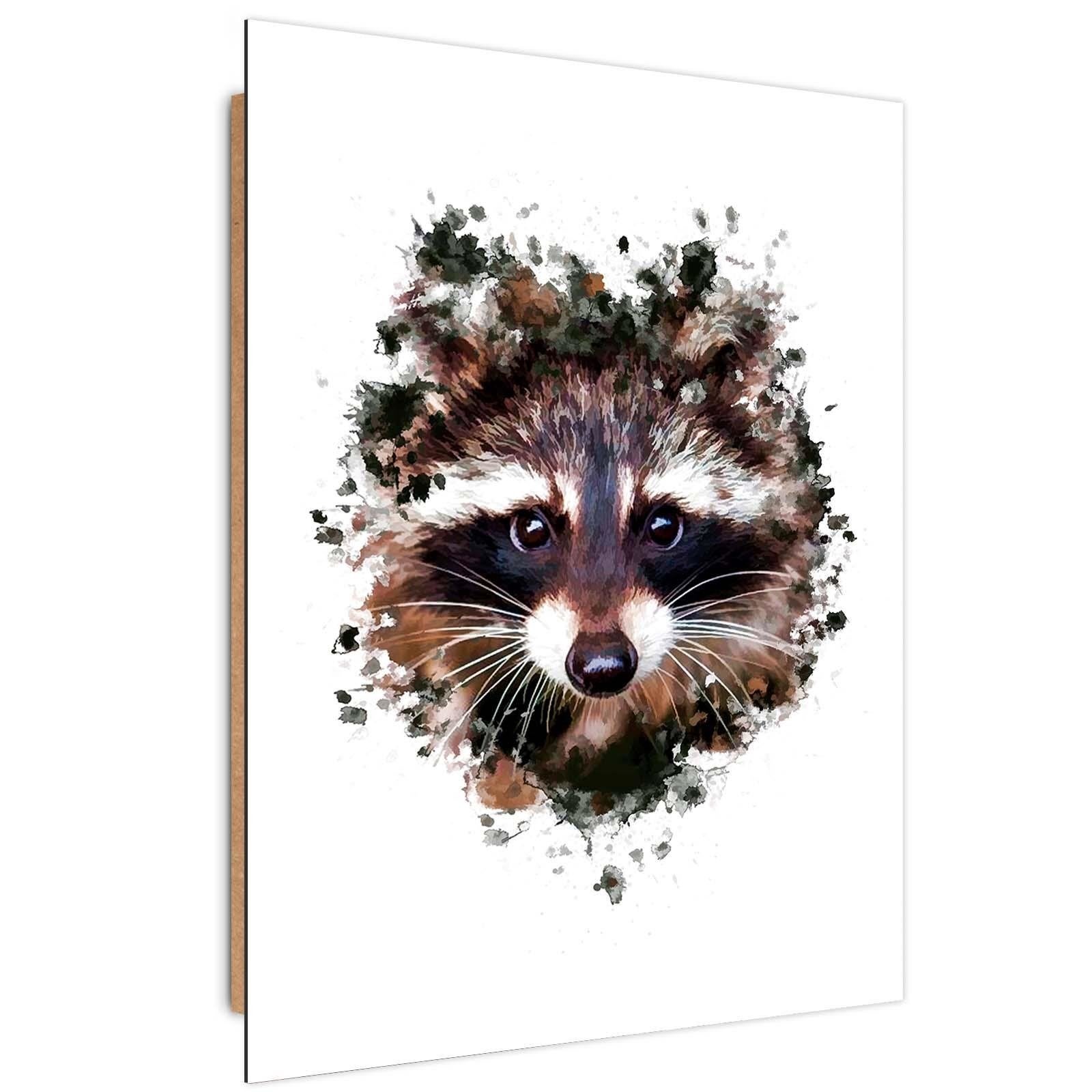 Tableau raton laveur - 50 x 70 cm | Leroy Merlin