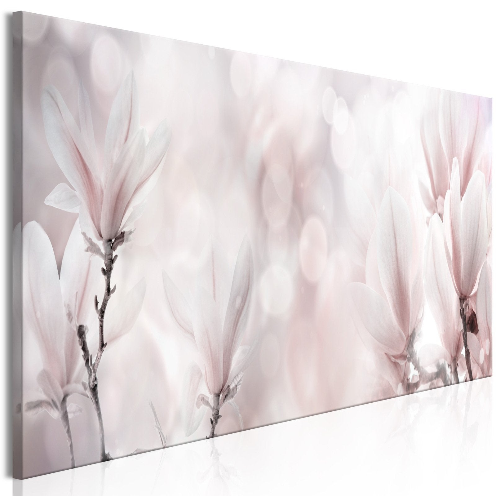 Tableau Misty Flowers (1 Part) Étroit - 150 x 50 cm | Leroy Merlin