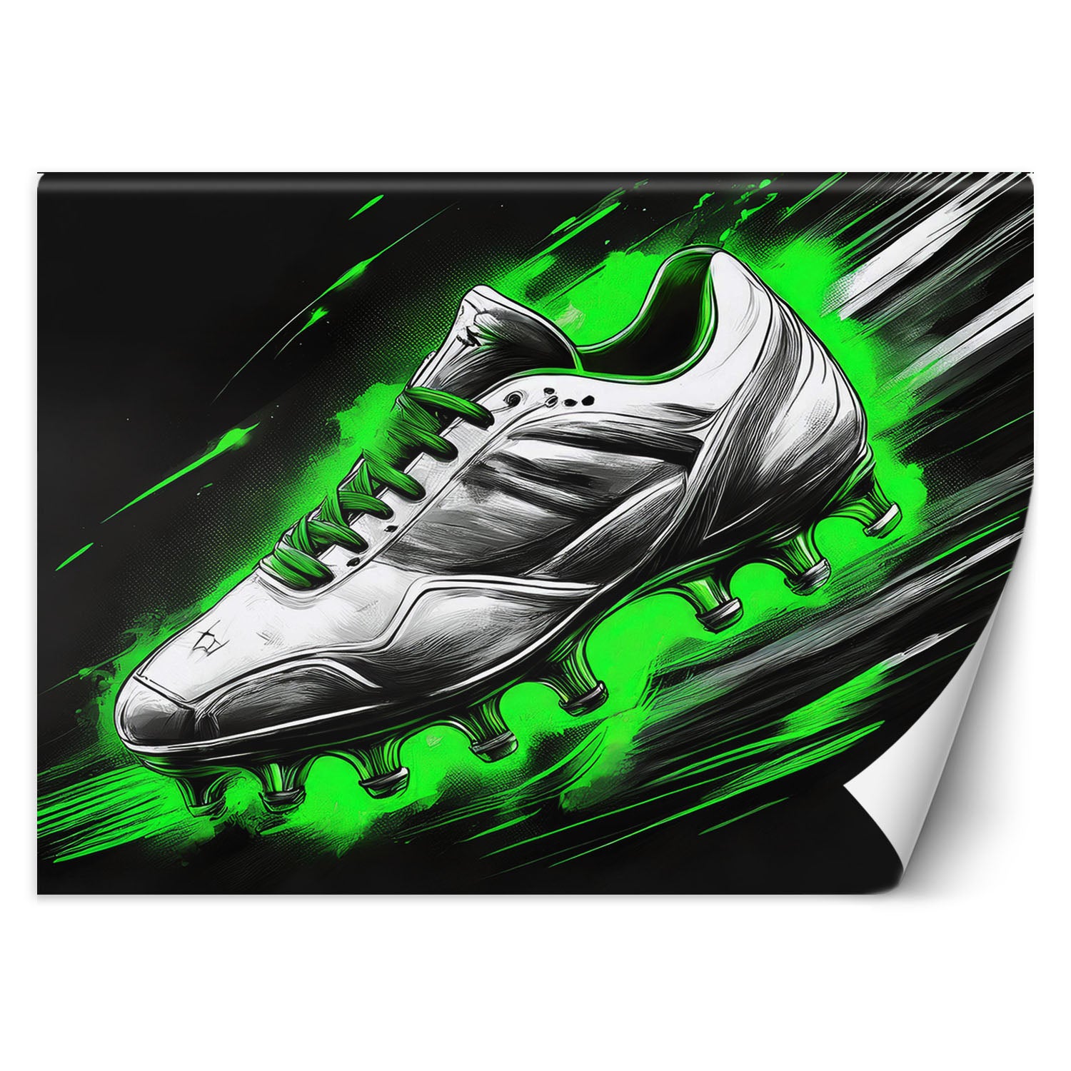 Papier peint, Bouchon de football 200x140 | Leroy Merlin