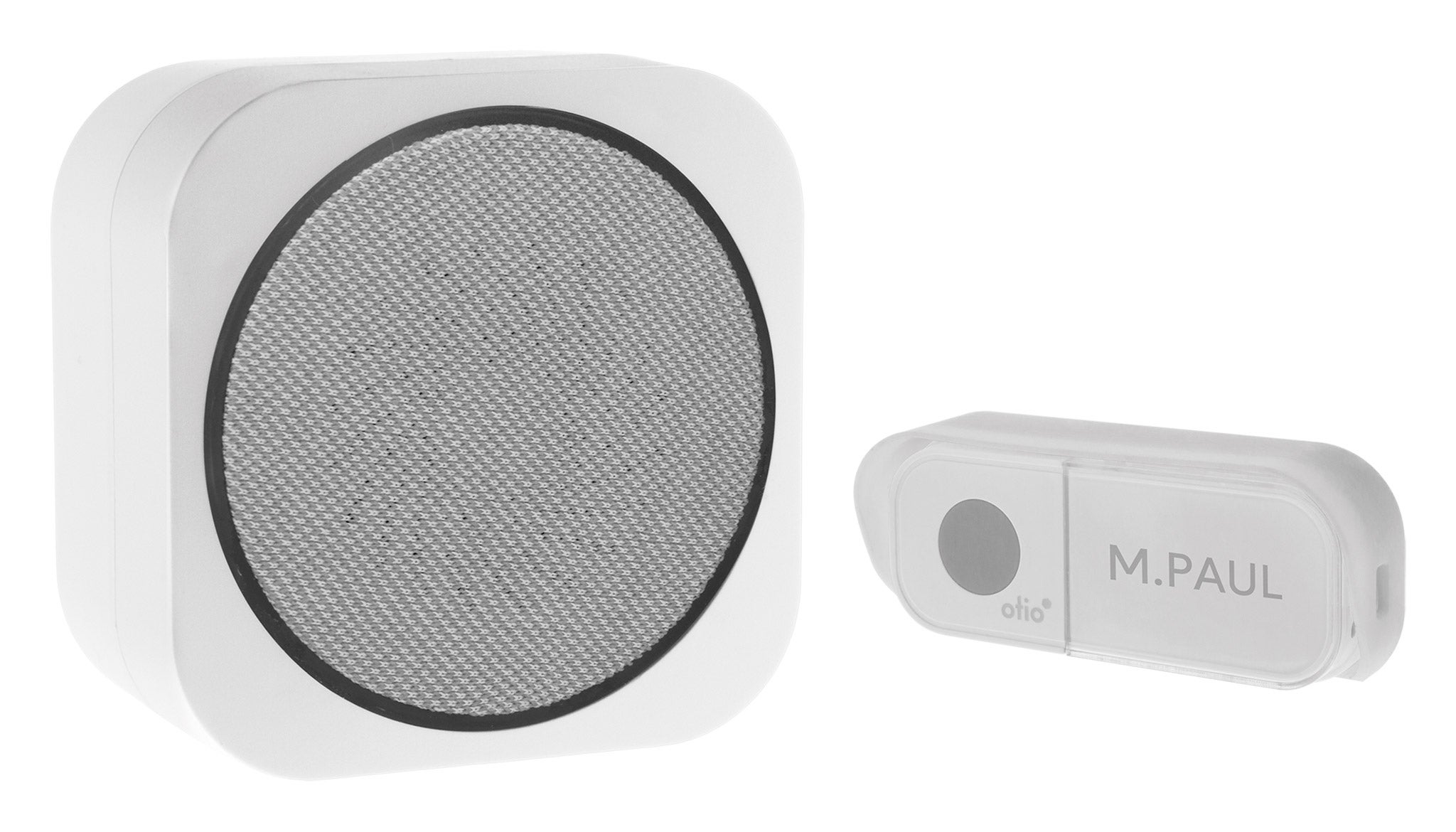 Carillon sans fil mobile avec halo lumineux 150m - Otio | Leroy Merlin