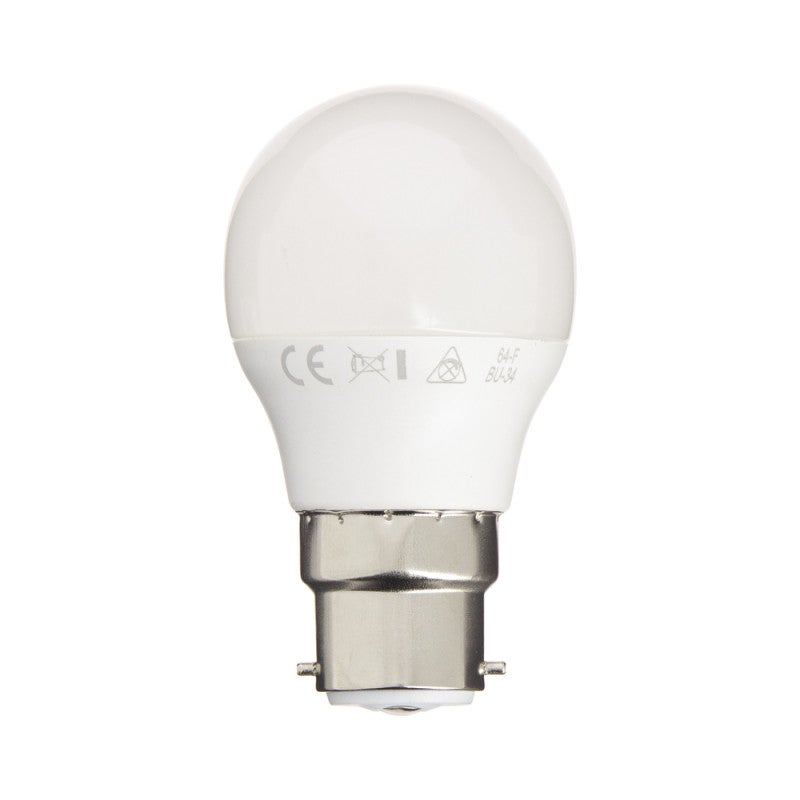 Xanlite - Ampoule LED P45, culot B22, 5,3W cons. (40W eq.), lumière ...