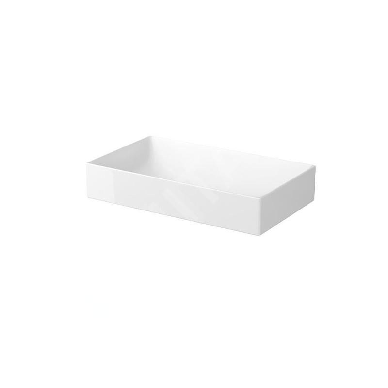Cersanit Inverto - Lavabo 60x35 cm, sans trop-plein, sans trou pour ...