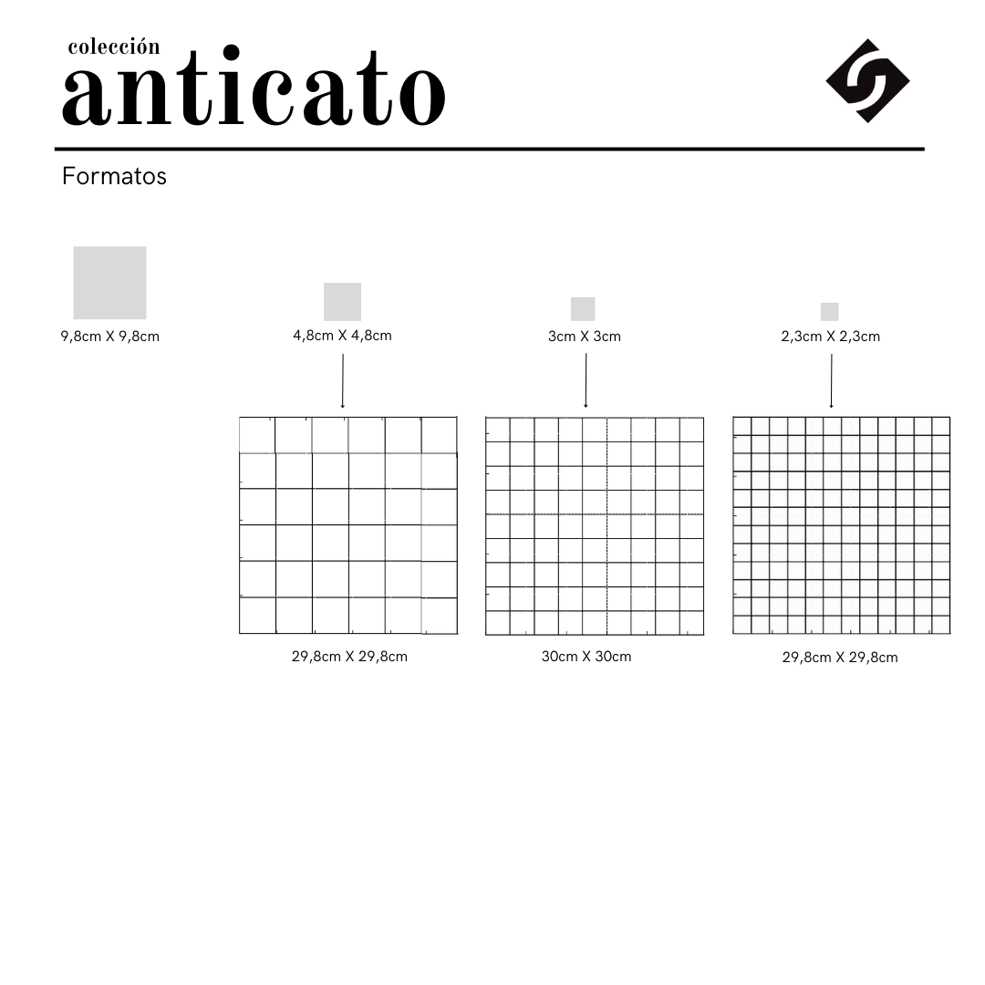 Piedra natural MÁRMOL ROSA LEVANTE 30x30cm (3X3cm) acabado Anticato ...