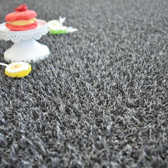 Gazon synthétique Arty Couleur Gris Foncé - 20 mm - Rouleau de 2m x 3m ...