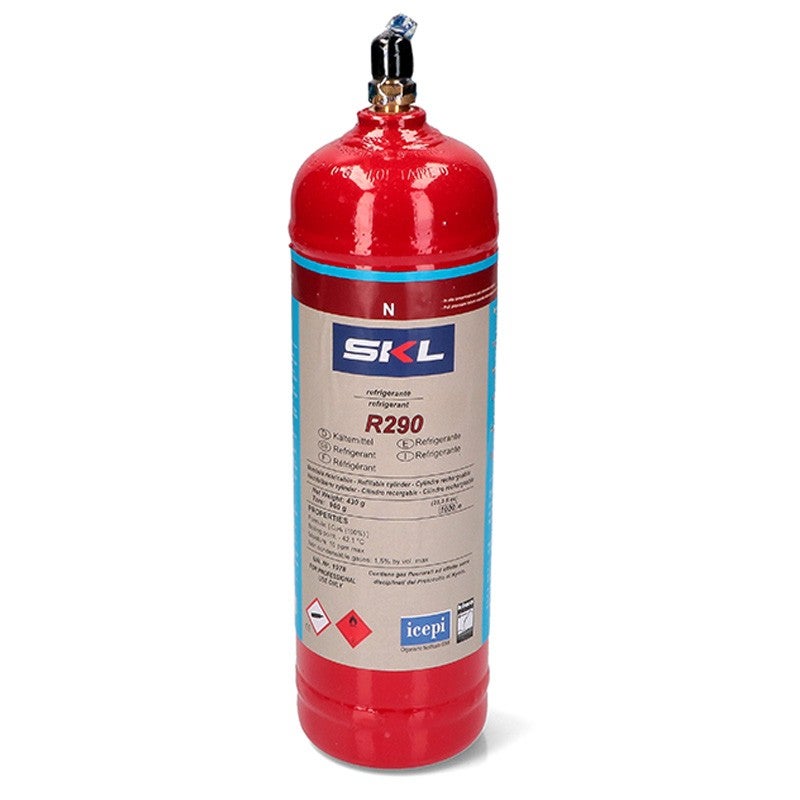 1 Botella Gas Refrigerante R290 370Gr Propano | Leroy Merlin