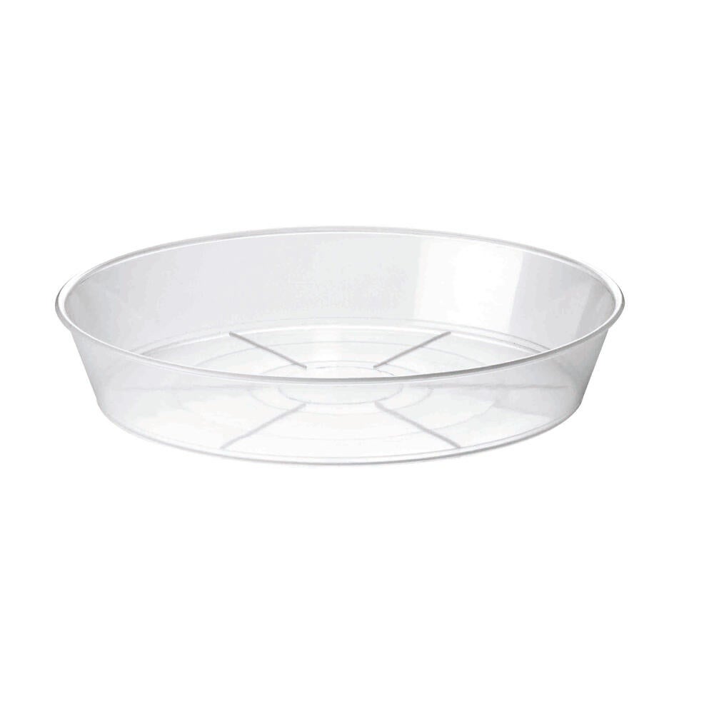 PLATO REDONDO TRANSPARENTE DE 16CM | Leroy Merlin