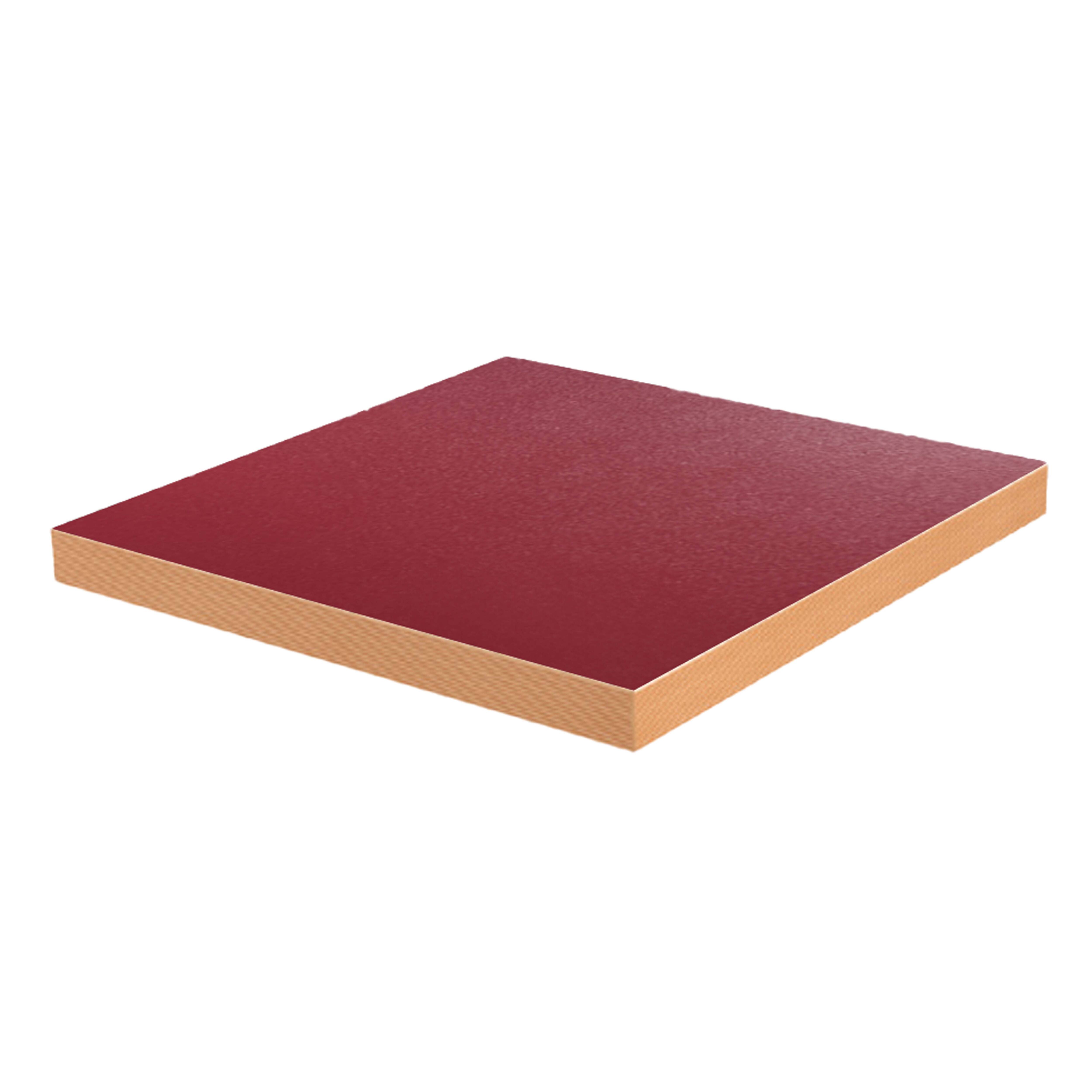 Piano tavolo quadrato rosso 60 cm La Villette | Leroy Merlin