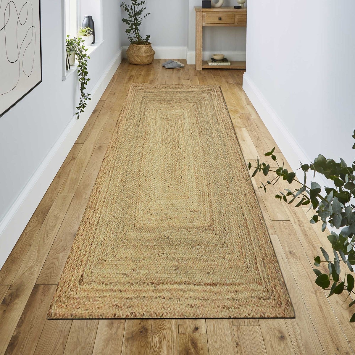 VEGETAL JUTE - Tapis en jute tressé naturel 80x150 | Leroy Merlin