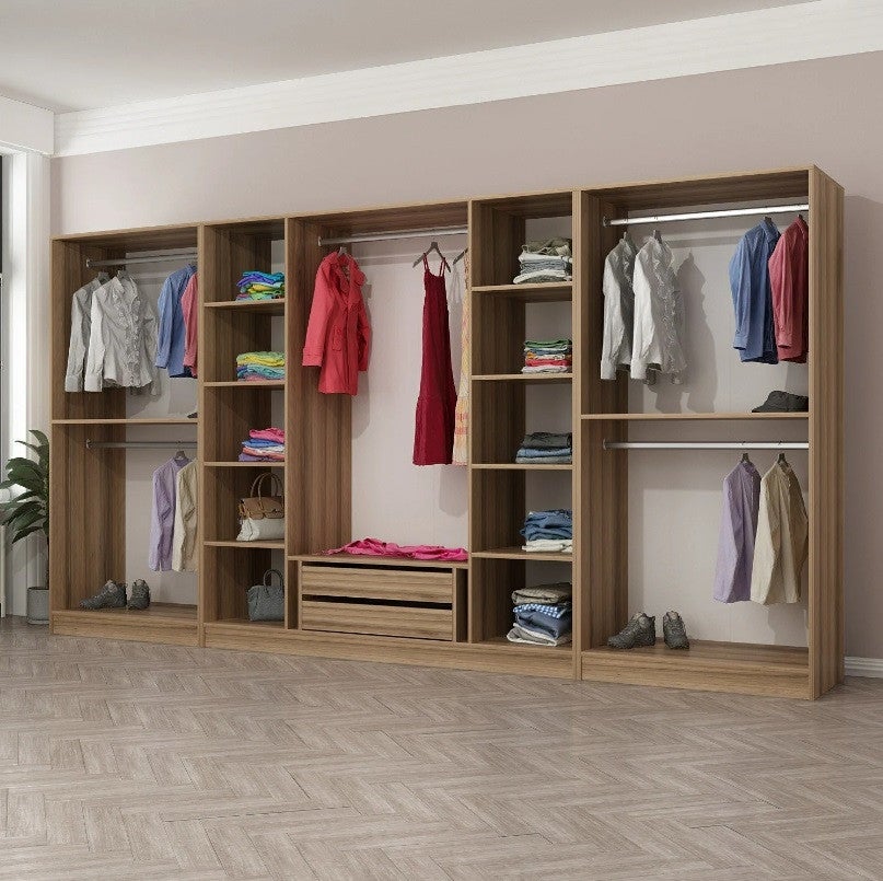Dressing NEO 360 cm bois - Hauteur: 210 cm | Leroy Merlin