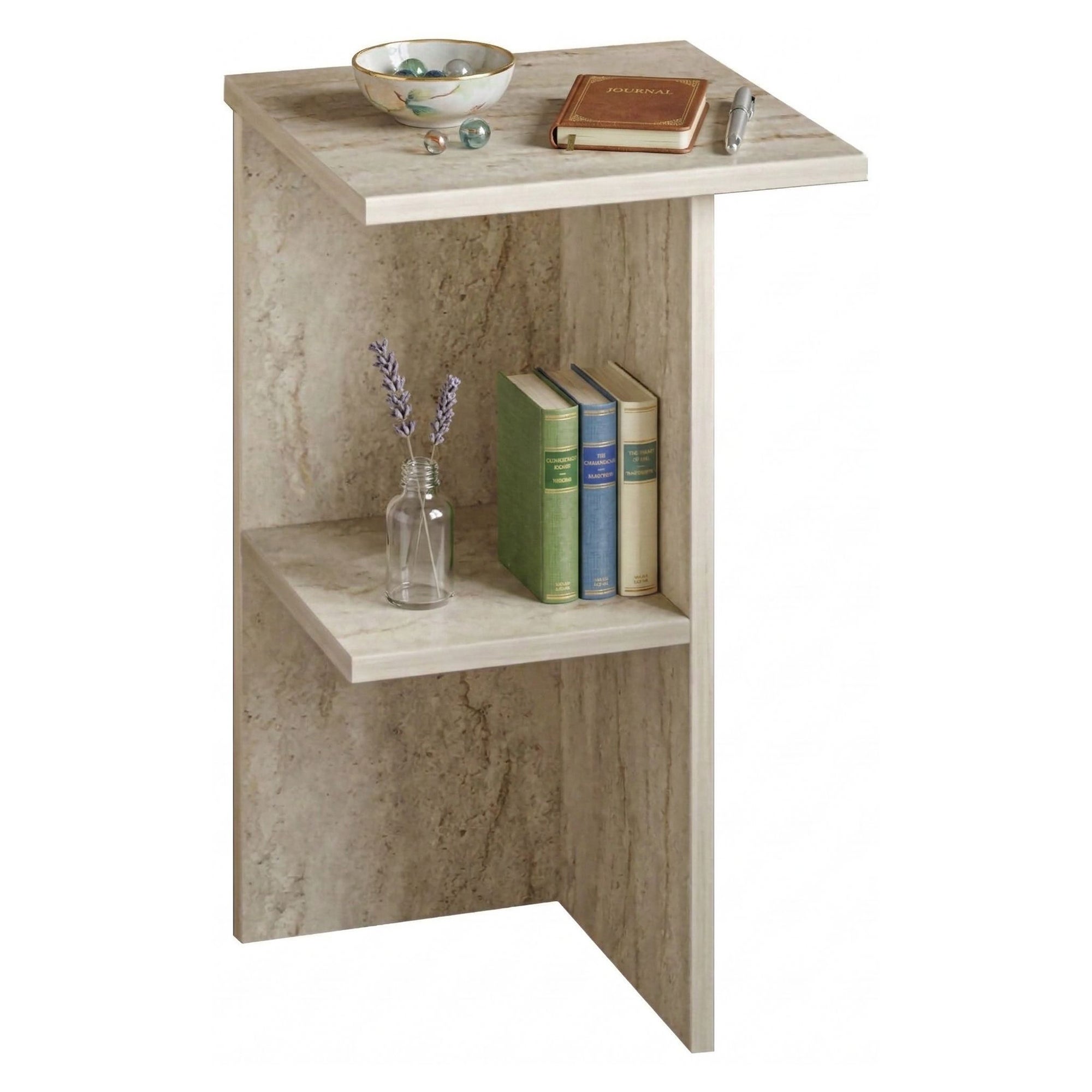 Table de nuit, un Plateau Couleur Plateau Beige, Nuance Structure ...