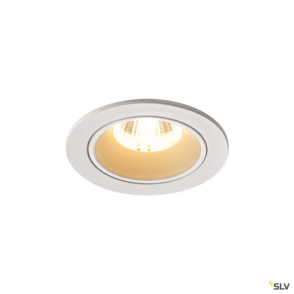 Encastré de plafond intérieur SLV NUMINOS® S, 55°, blanc, LED, 8,6W ...