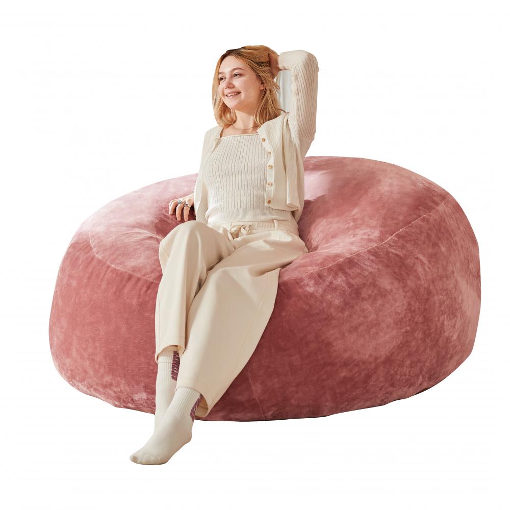 90beanbag Pouf convertible - Sofá pouf ecológico, Cama de huéspedes ...