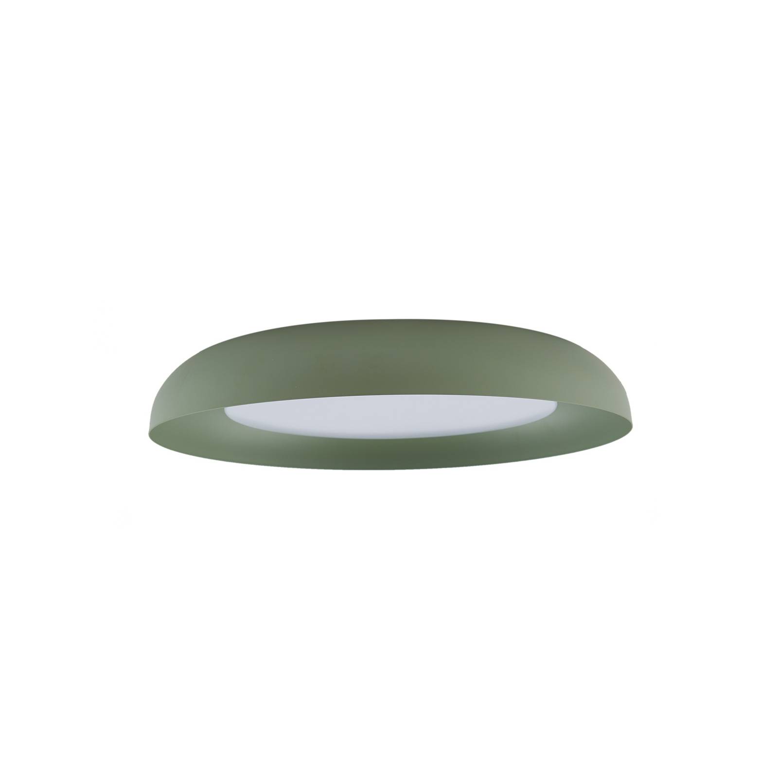 Lindby Plafón LED Florie, verde, metal, Ø 40 cm, lámpara LED, plafón ...