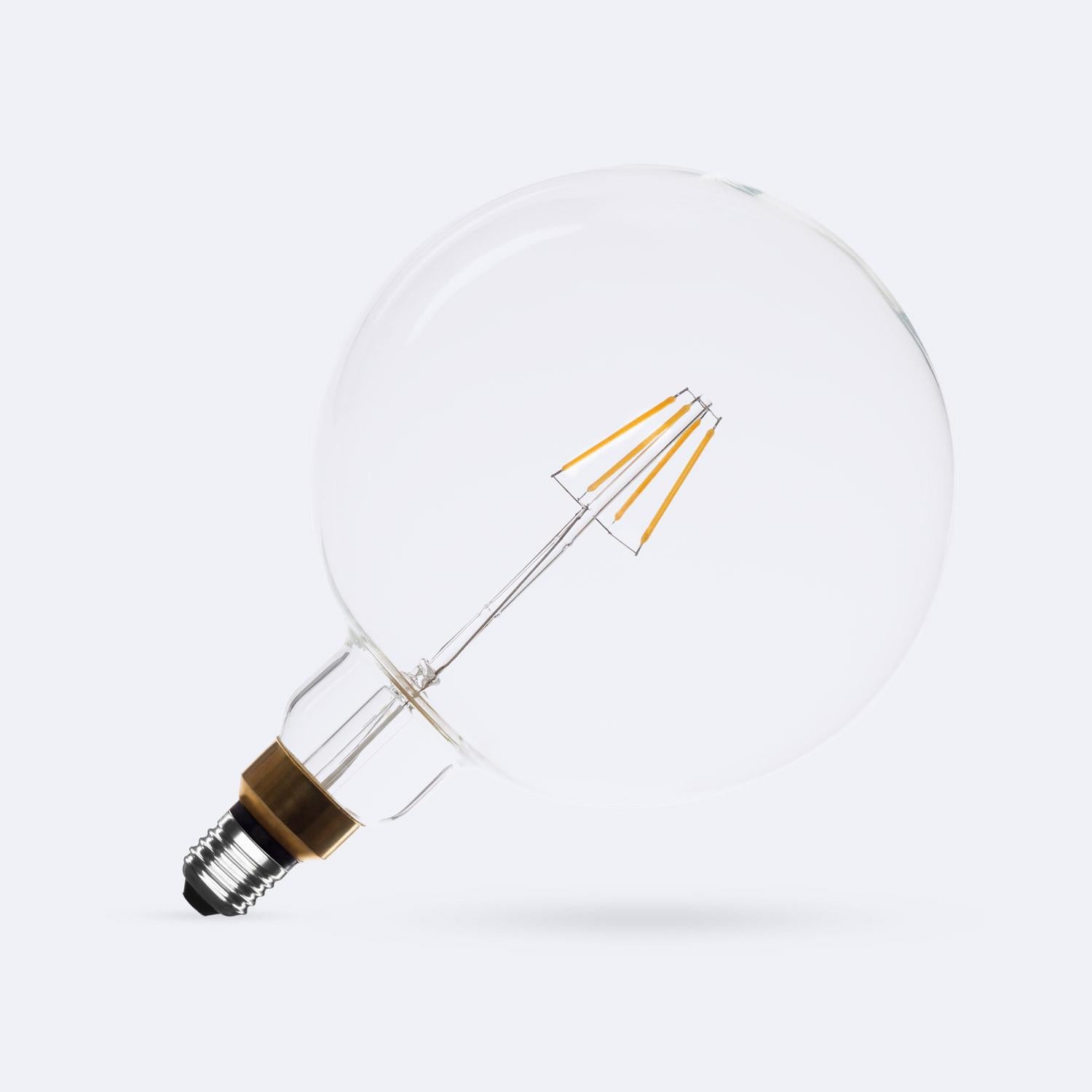 Ampoule LED E27 Filament 6W 400 lm G200 Dimmable Blanc chaud No Flicker ... Ampoule LED E27 Filament 6W 400 lm G200 Dimmable Blanc chaud No Flicker ...