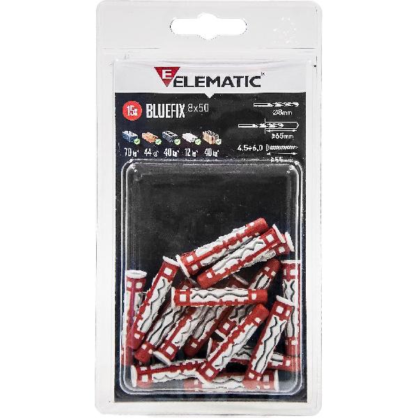ELEMATIC BLISTER ANCLAJE BLUEFIX 6X35 TORNILLO | Leroy Merlin