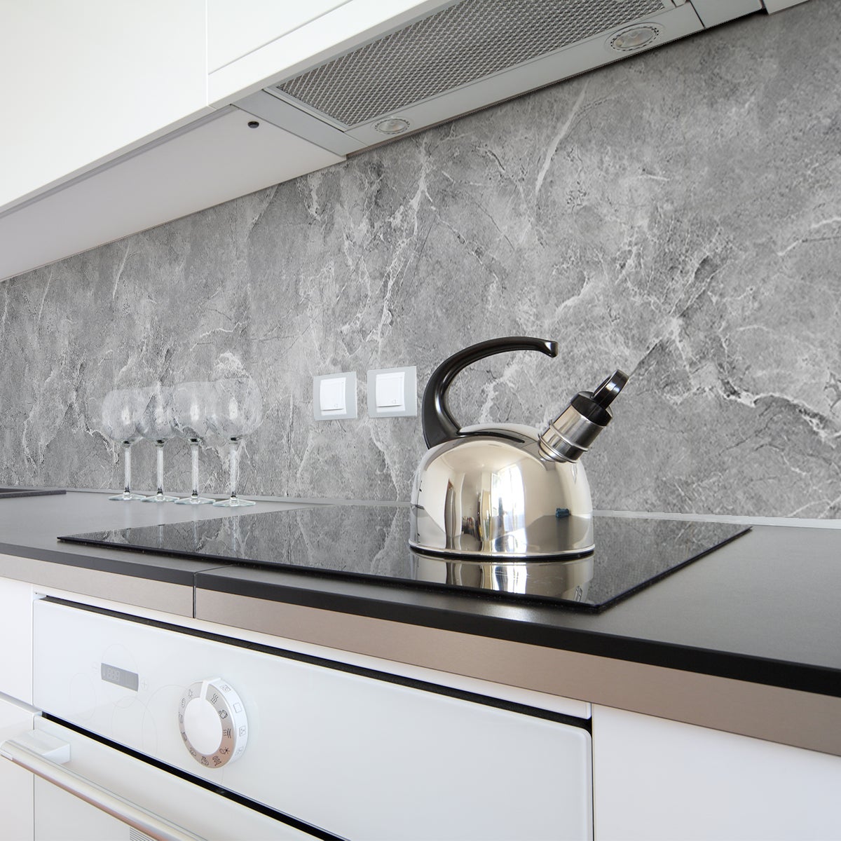 Sticker crédence adhésive - BÉTON PATINÉ - 60x200cm | Leroy Merlin