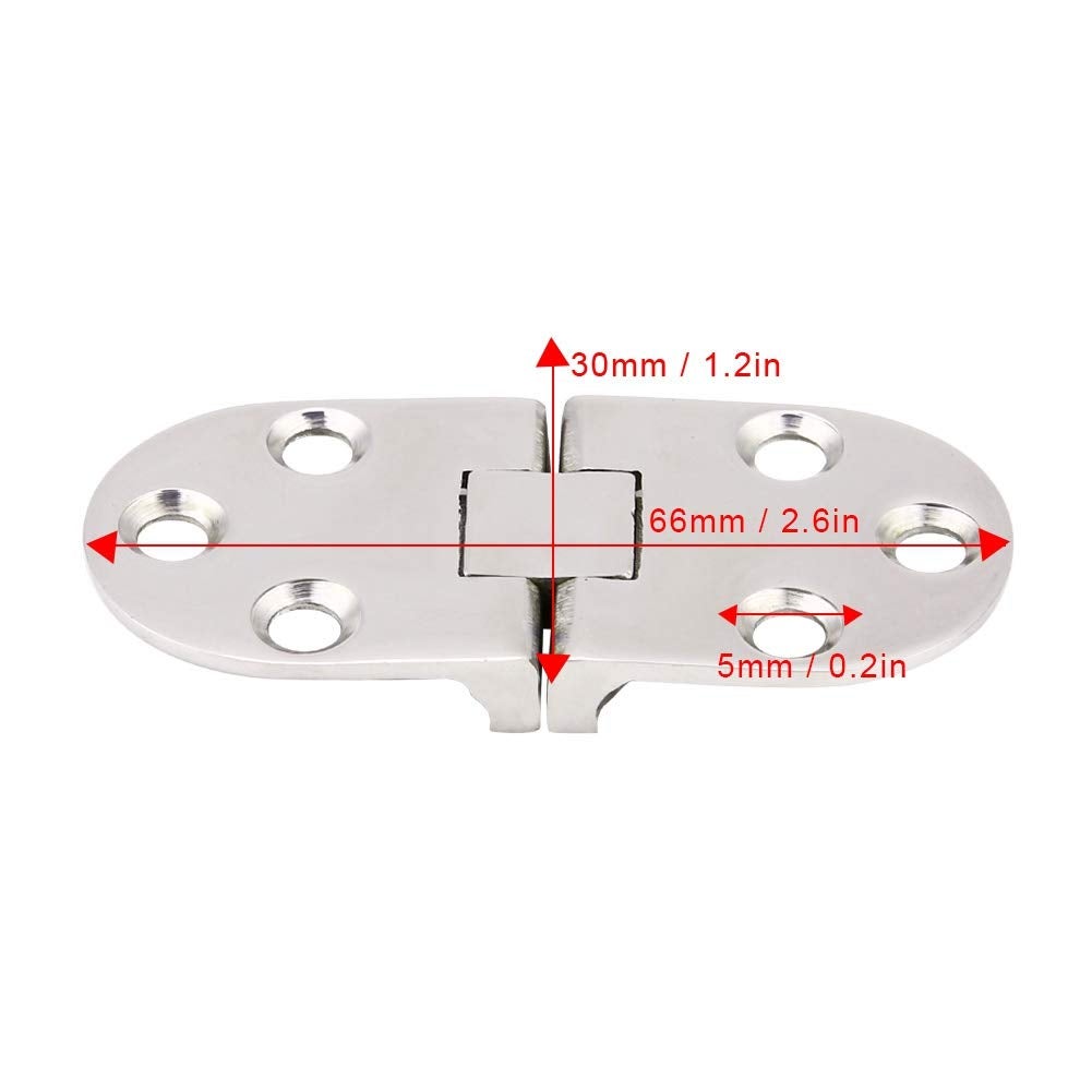 Charnière de porte affleurante en acier inoxydable pour porte de cabine ...