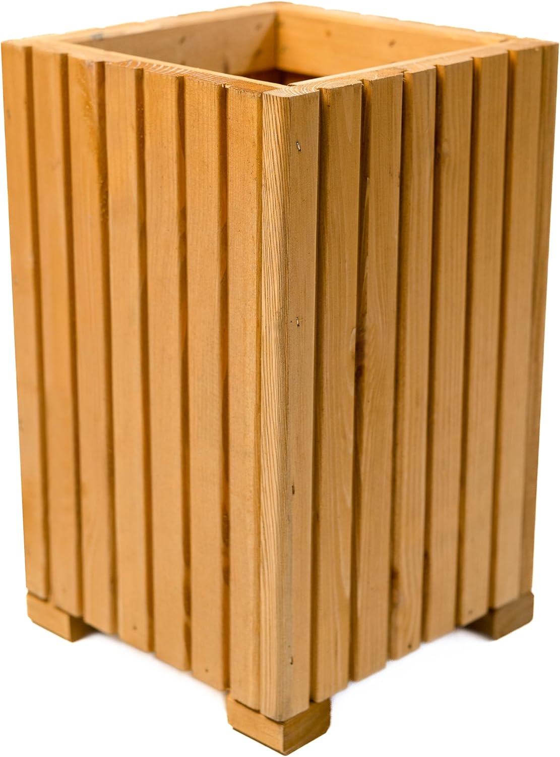 Boîte à fleurs en bois | Boîte à plantes | Pot de fleur 40 x 25 x 25 cm ...