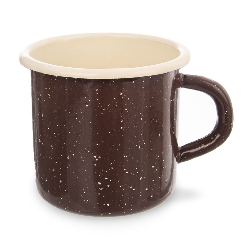 Mug en acier émaillé 8 cm - Parfait pour les boissons et la décoration ...