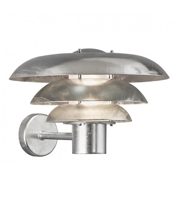 Lanterne de jardin Kurnos Métal Galvanisé 23,7 Cm | Leroy Merlin
