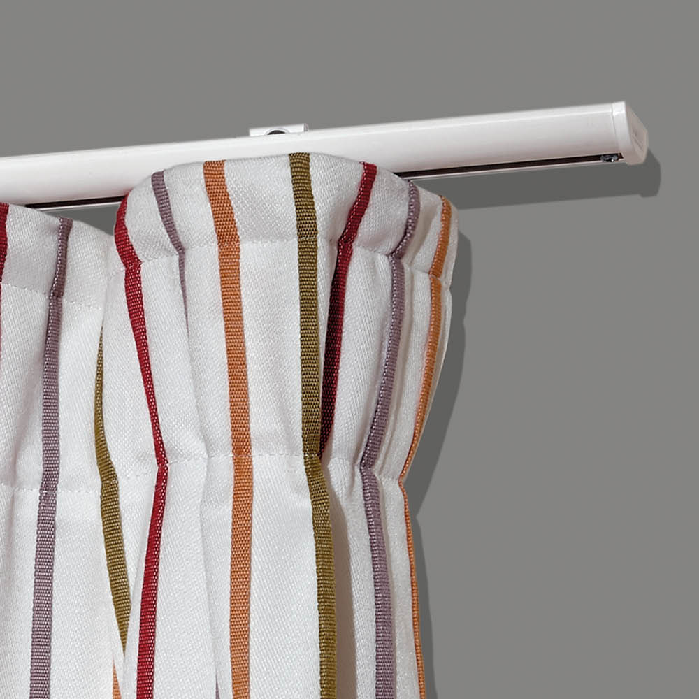 Kit de rail à rideaux Déco de 300cm Blanc - Fixation plafond - Boulet ...