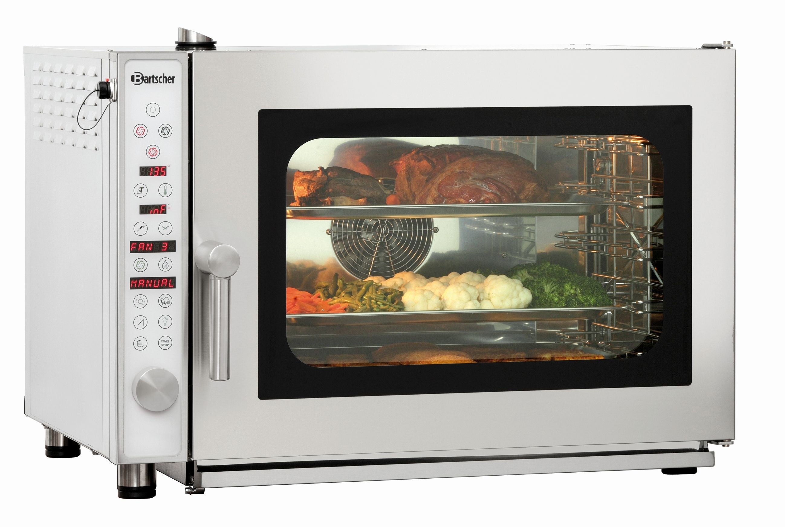 Four Mixte Professionnel Combiné Vapeur - E5110 5x1/1GN - Bartscher ...