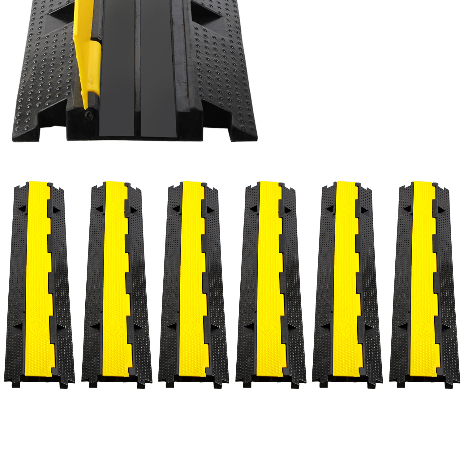 6 pièces Rampe Protection Câble tunnel de câble protection canal de ...