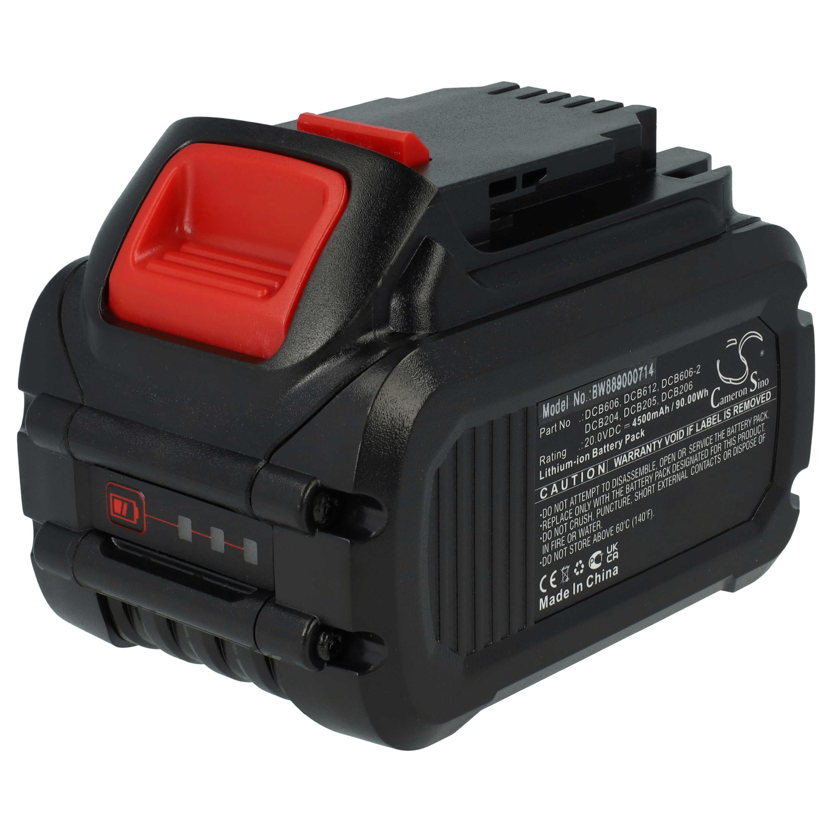 Vhbw Batterie compatible avec Dewalt DCL510, DCK413S2, DCL510N, DCL510N ...