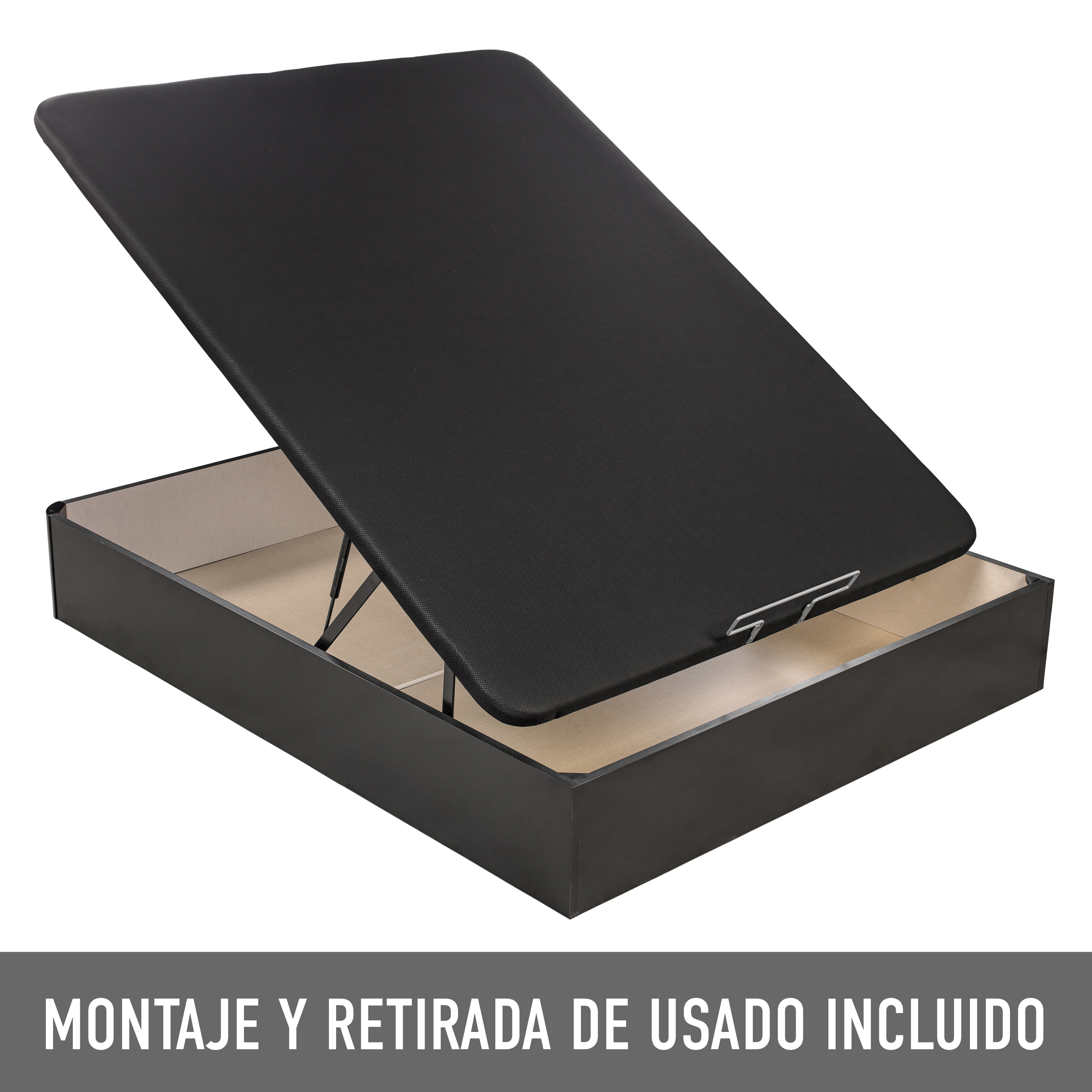 Canapé Abatible Storage Bed, What The Sleep, Tapa 3D, Montaje y ...