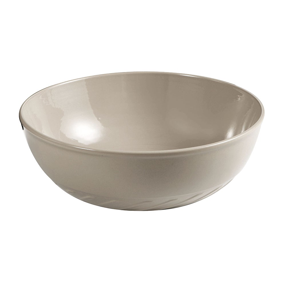 Lavabo à poser 40 cm sable avec relief sur le fond | Logos | Leroy Merlin