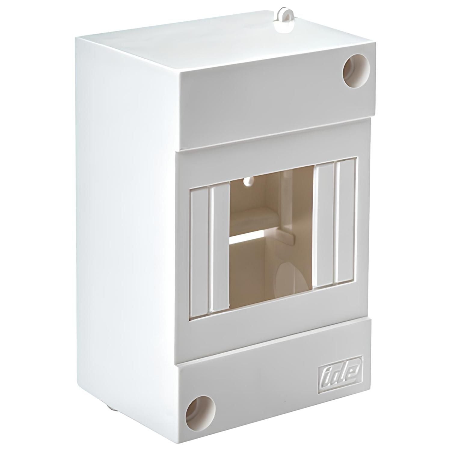 Bt4 Ide - Mini Coffret électrique 4 Modules - 130x85x64mm - Avec Rail ...