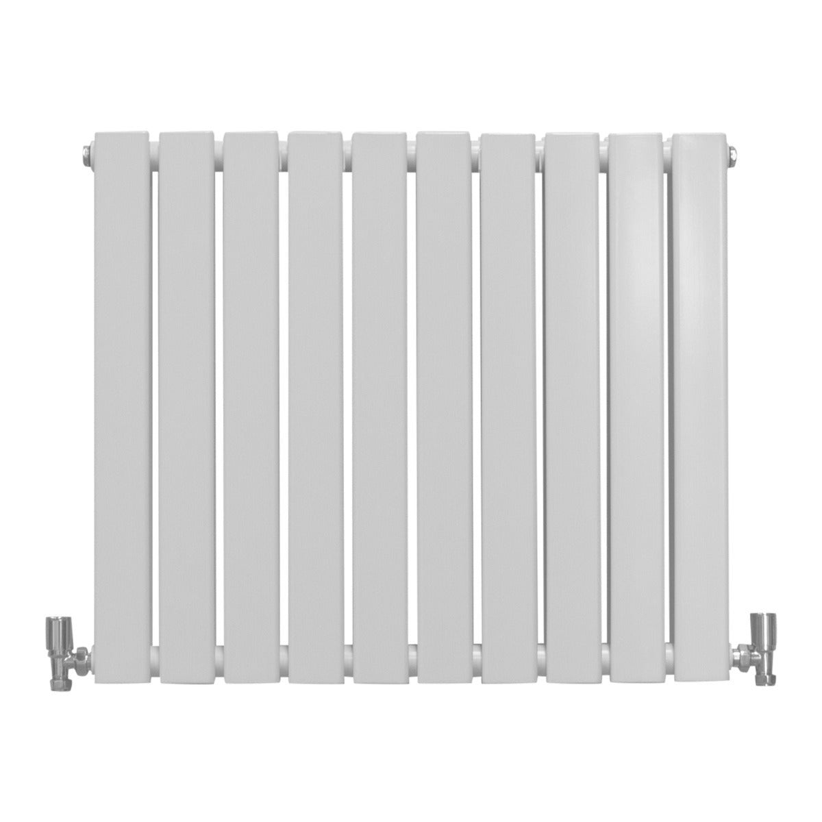 Radiateur Plat Mural 60 x 70 cm Blanc Brillant Pour Salle de Bain ...
