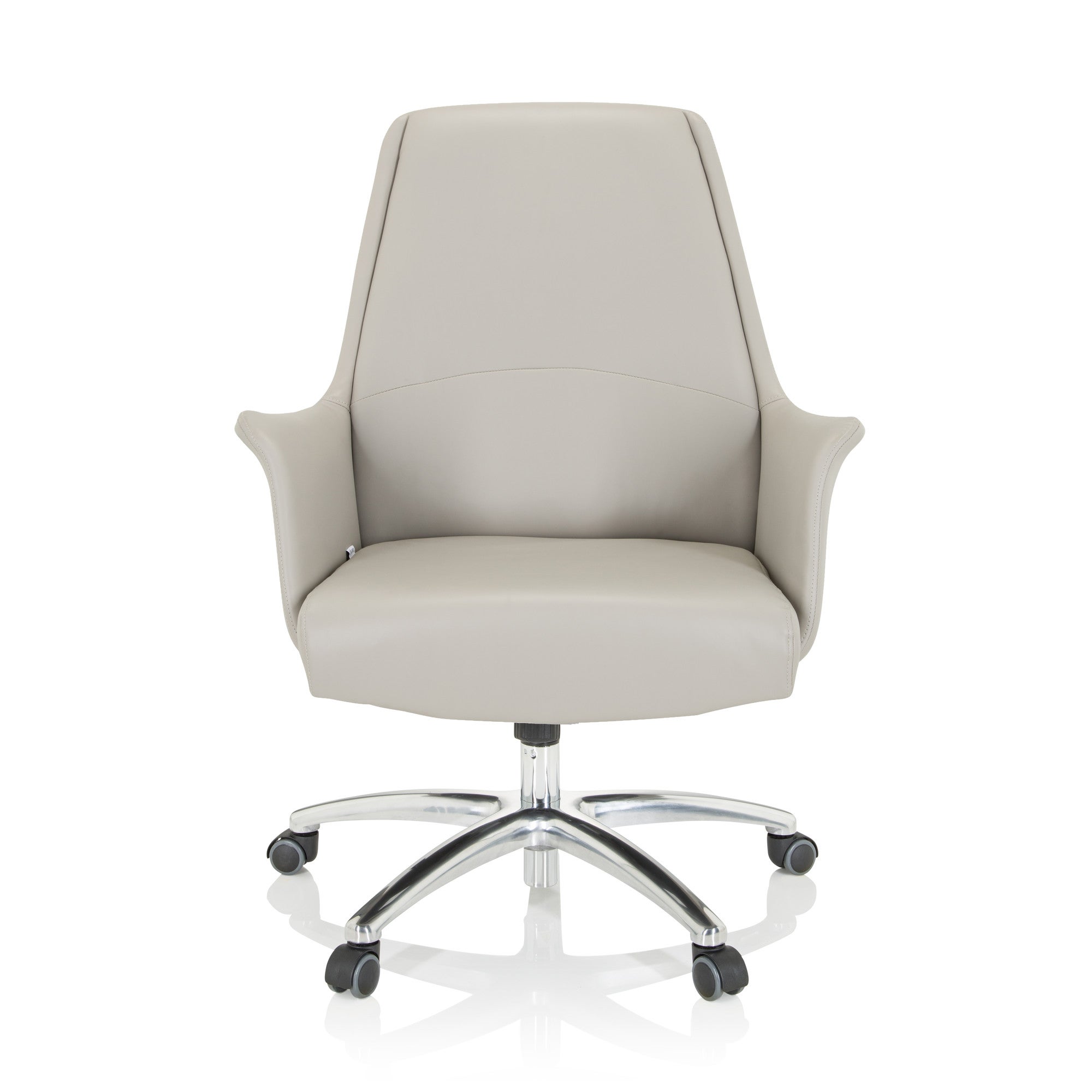 Silla de oficina / Sillas ejecutivas BARENO ECO Piel sintética topo hjh ...