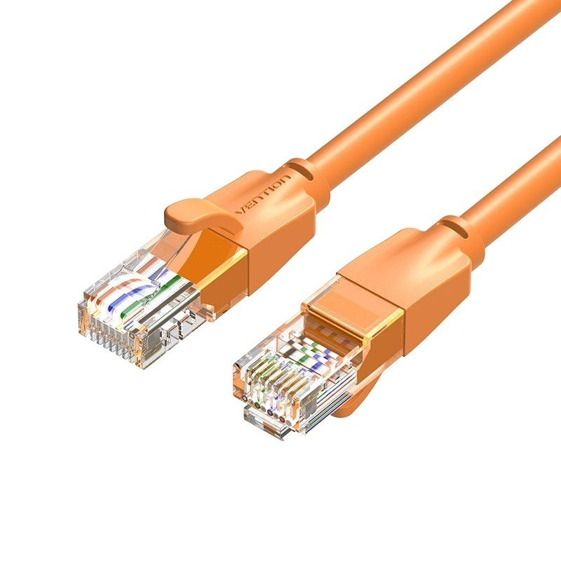 Cable de Red RJ45 UTP Vention IBEOF Cat.6/ 1m/ Naranja | Leroy Merlin