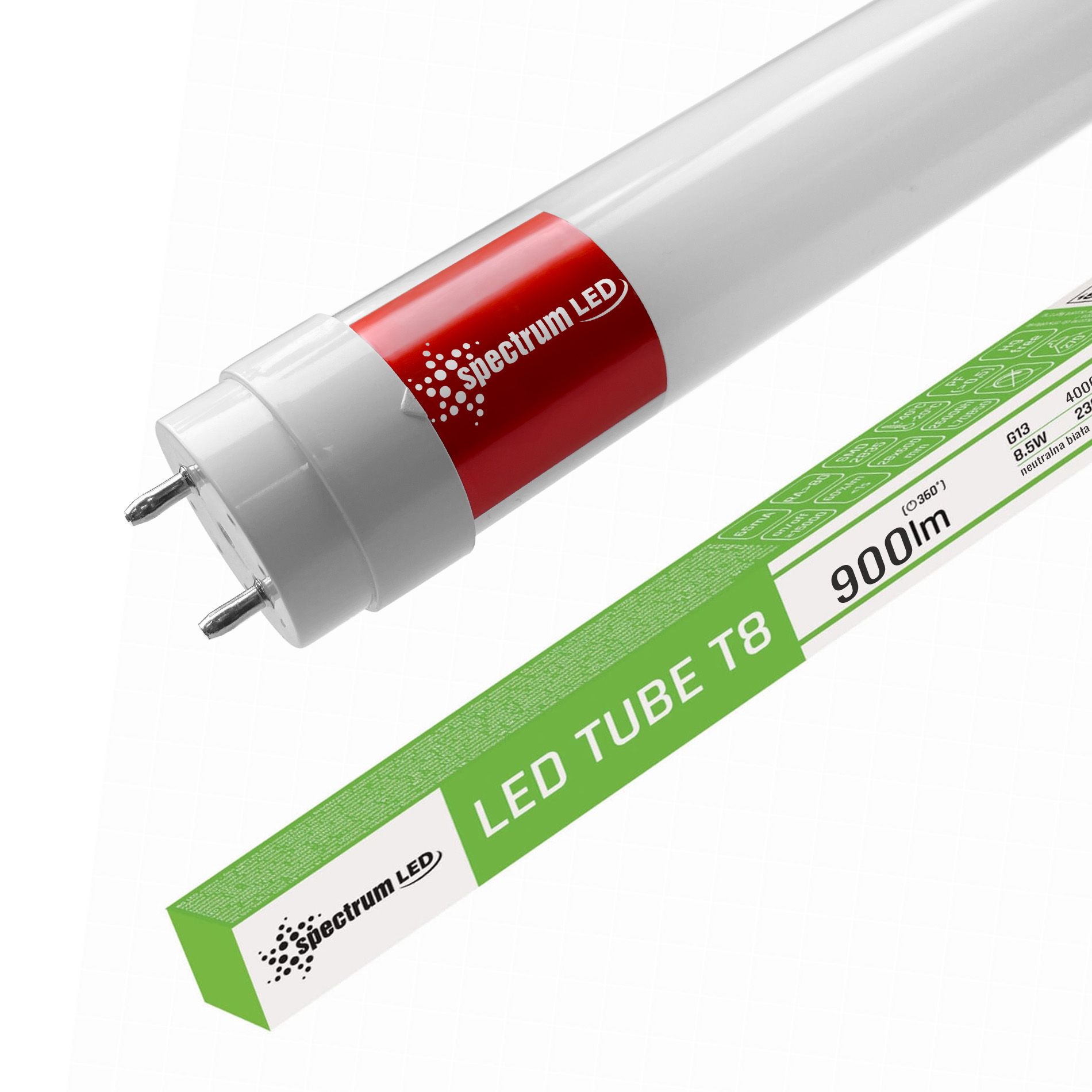 LED TUBE / BOMBILLA FLUORESCENT A LED NEUTRAL T8 230V 8,5W WOJ+22301 60CM | Leroy Merlin