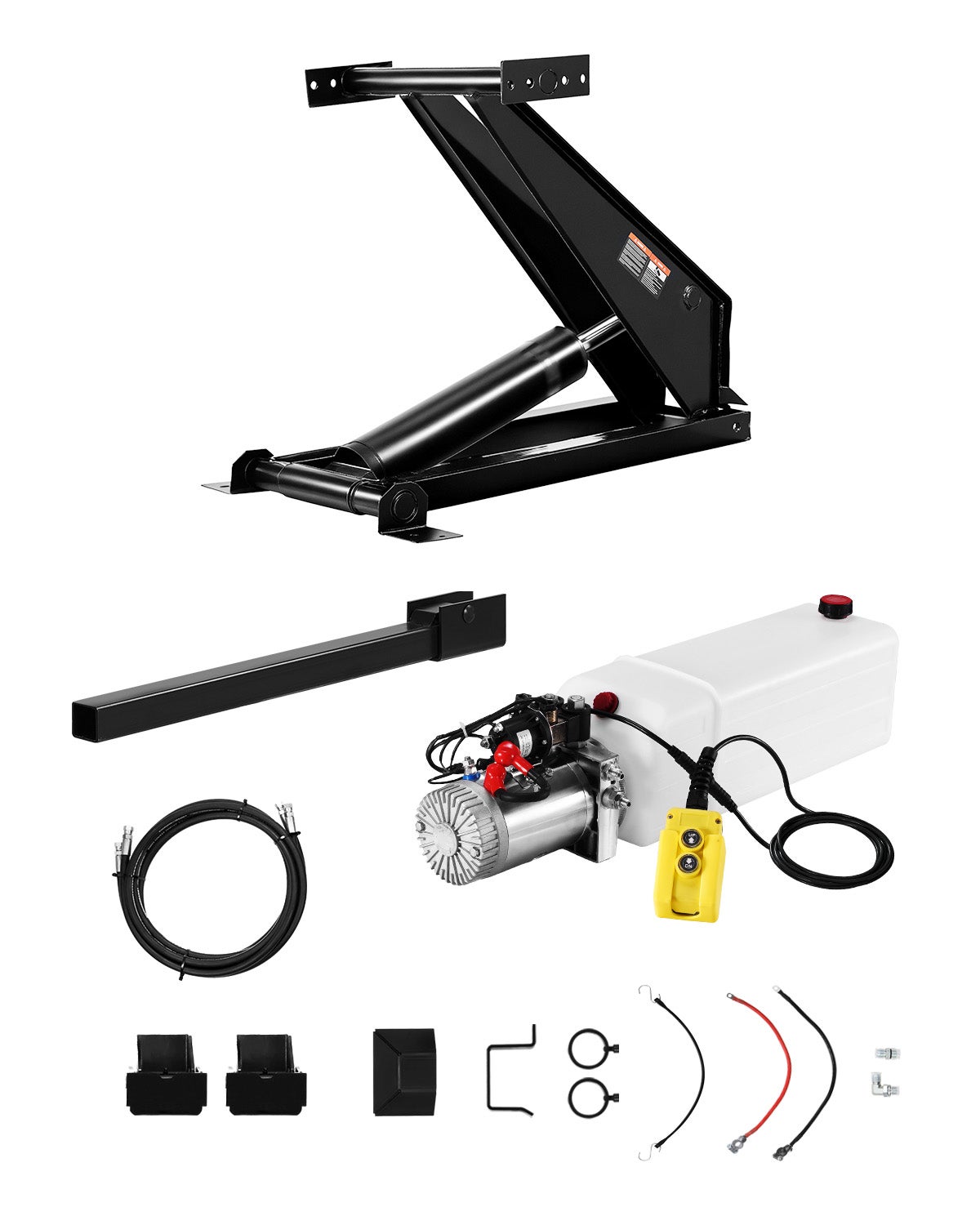 VEVOR Sistema di sollevamento idraulico 8 T, kit mini centrale ...