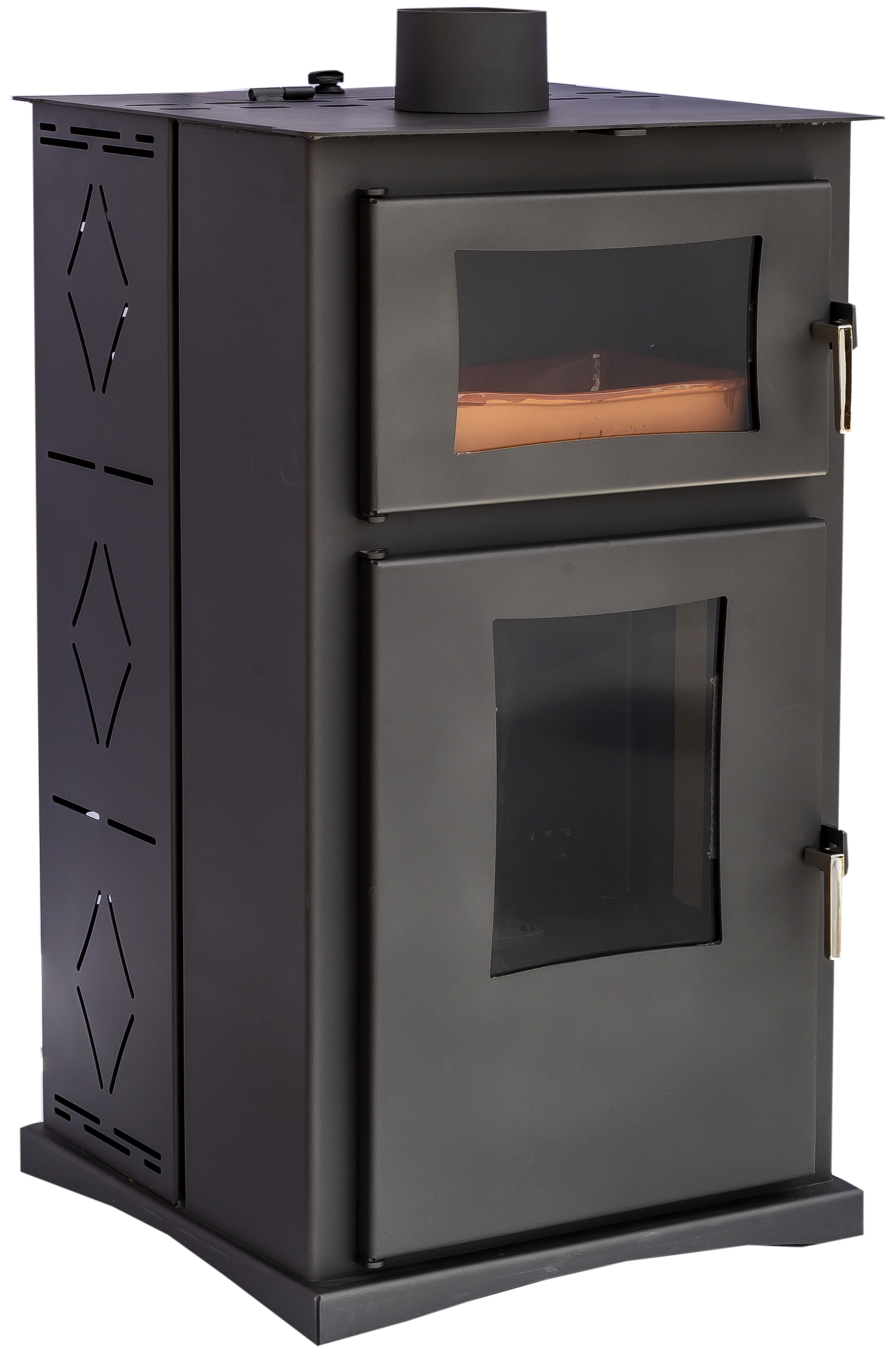 JOIMA - Estufa De Pellets sin Electricidad con Horno Modelo Vitta ...