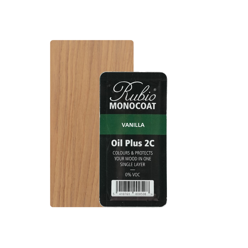 Muestras Oil Plus 2C 6ml Comp. A Vanilla - R006315 - Rubio Monocoat | Leroy Merlin