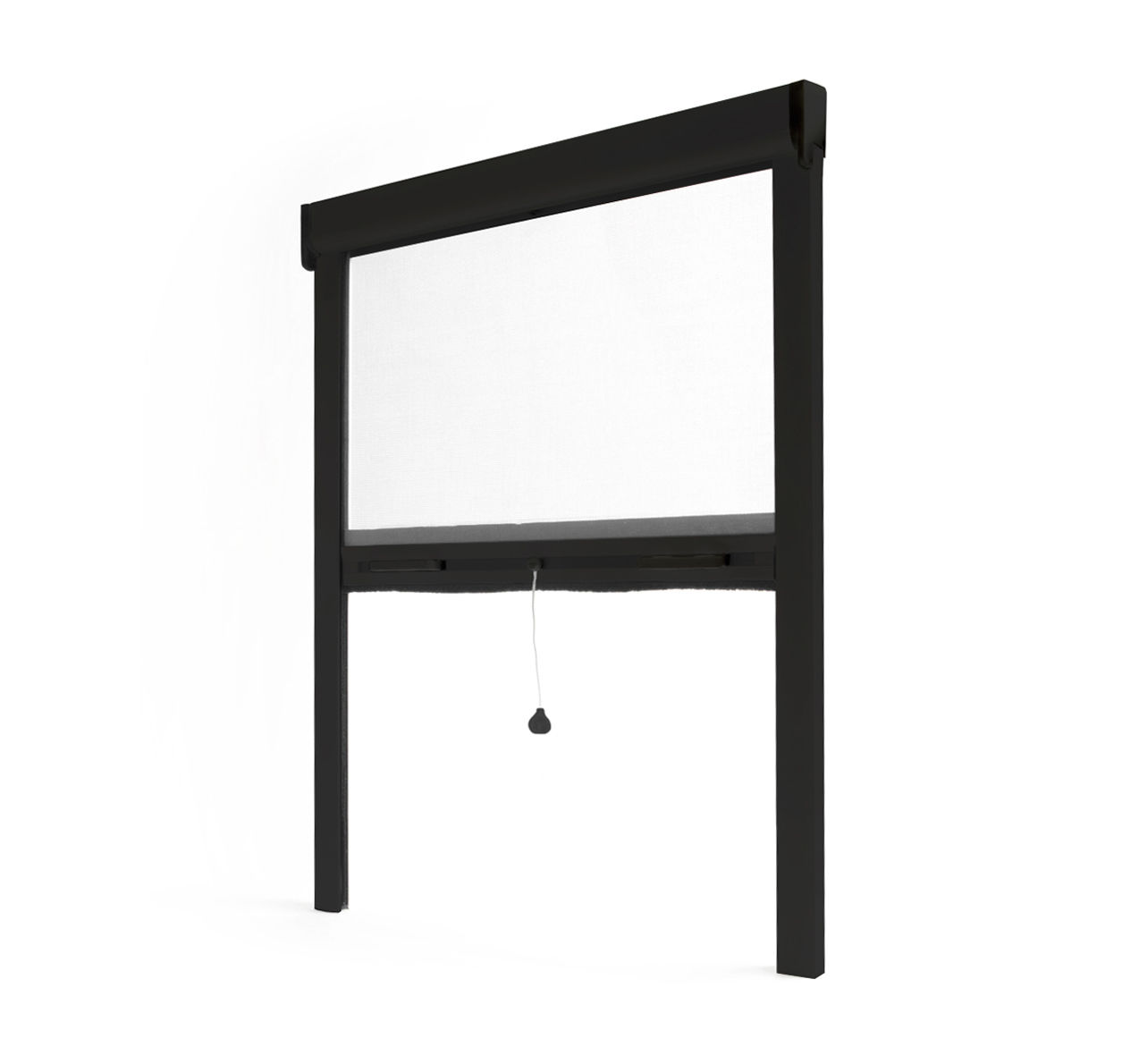 Mosquitera Enrollable Recortable LUXE - An 150 x Al 220 cm - Negro ...