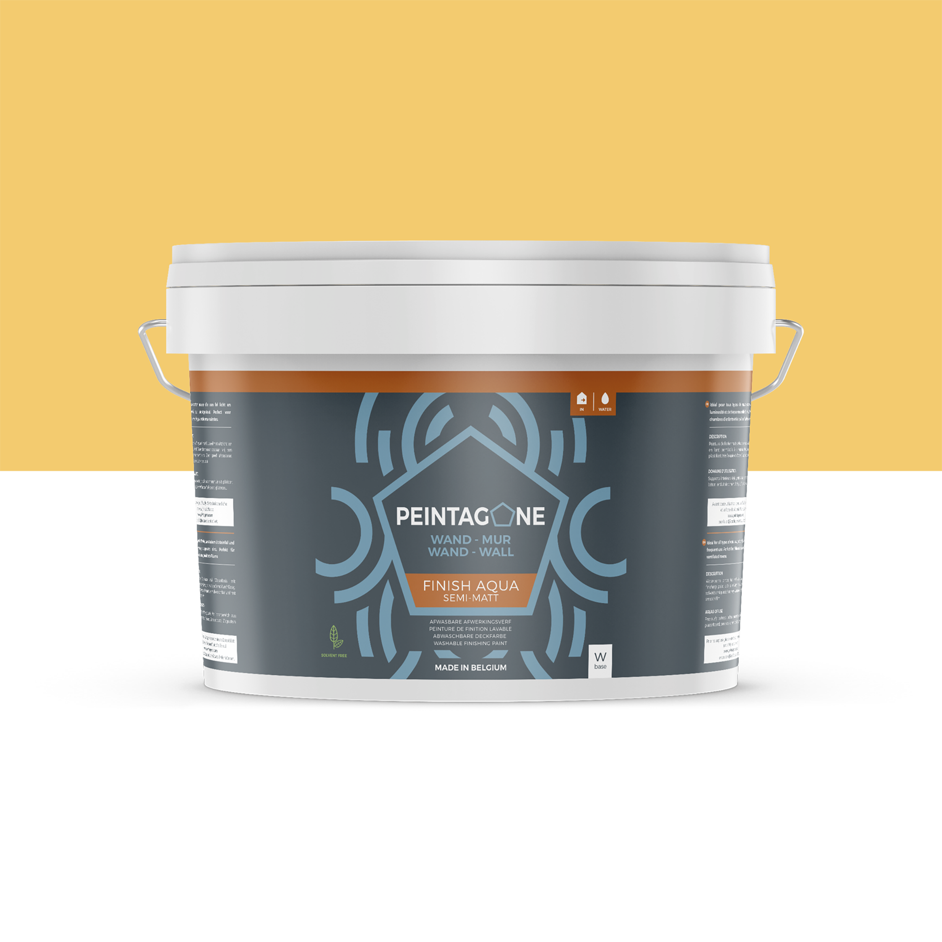 Peinture de finition très lessivable pour murs intérieurs - Finish Aqua ...