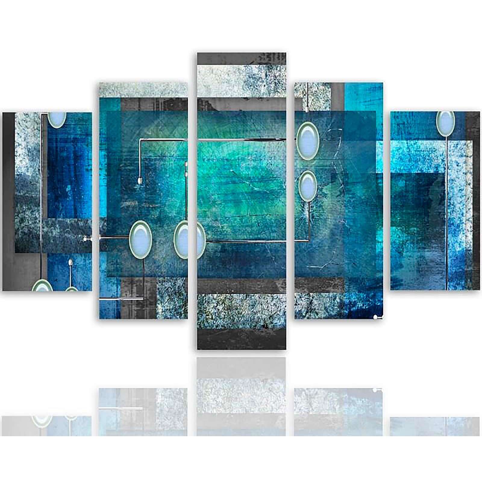 Tableau intérieur abstrait - 150 x 100 cm | Leroy Merlin