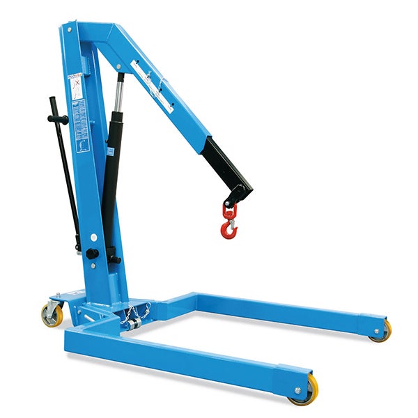 Grue d'atelier encadrante forme U - Pliante - Charge max 1200kg ...